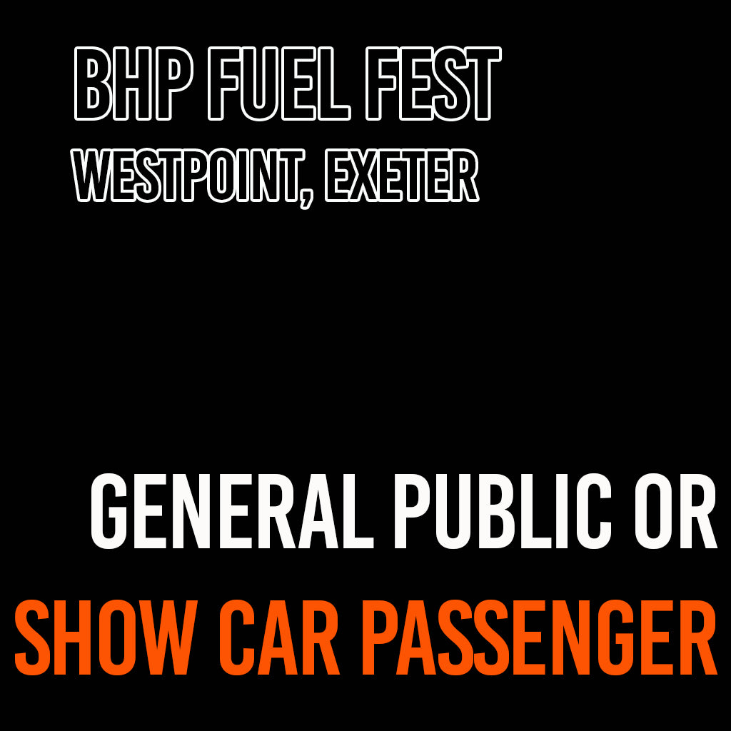 General Public - BHP Fuel Fest 2026 – BHP Shows